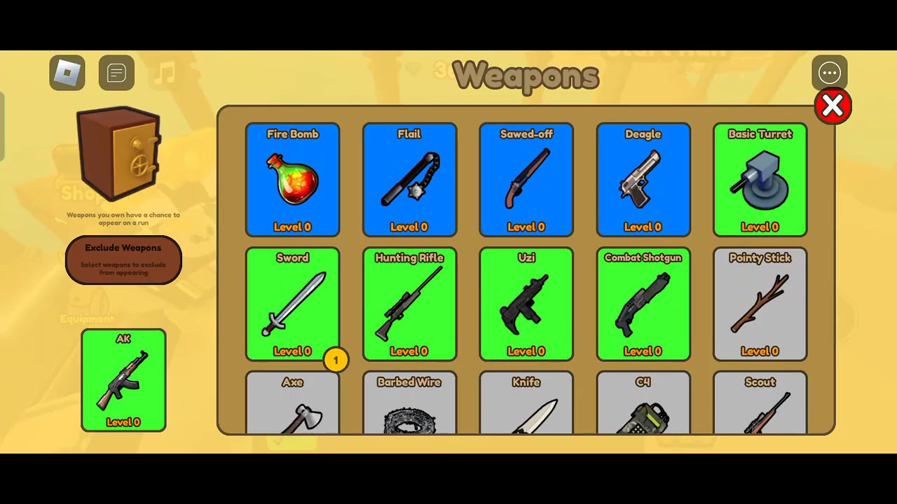 Roblox Too Many Weapons Simulator Insane Weapon #games #roblox # ...