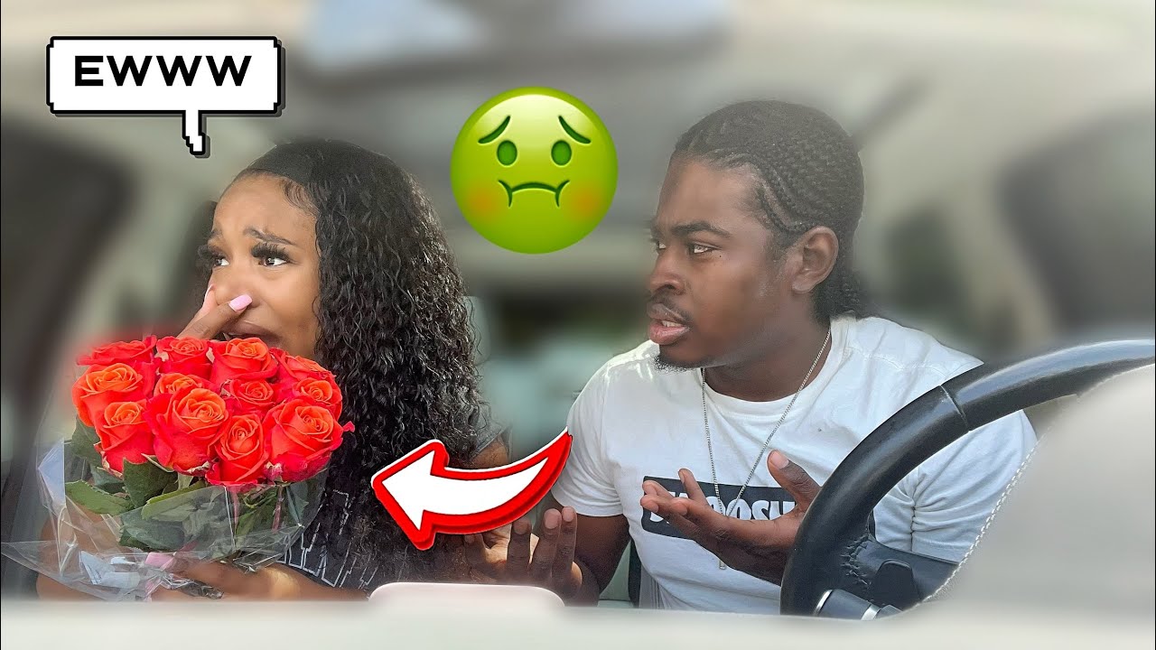 Putting FART SPRAY In My GIRLFRIEND Flowers To See How My GIRLFRIEND ...