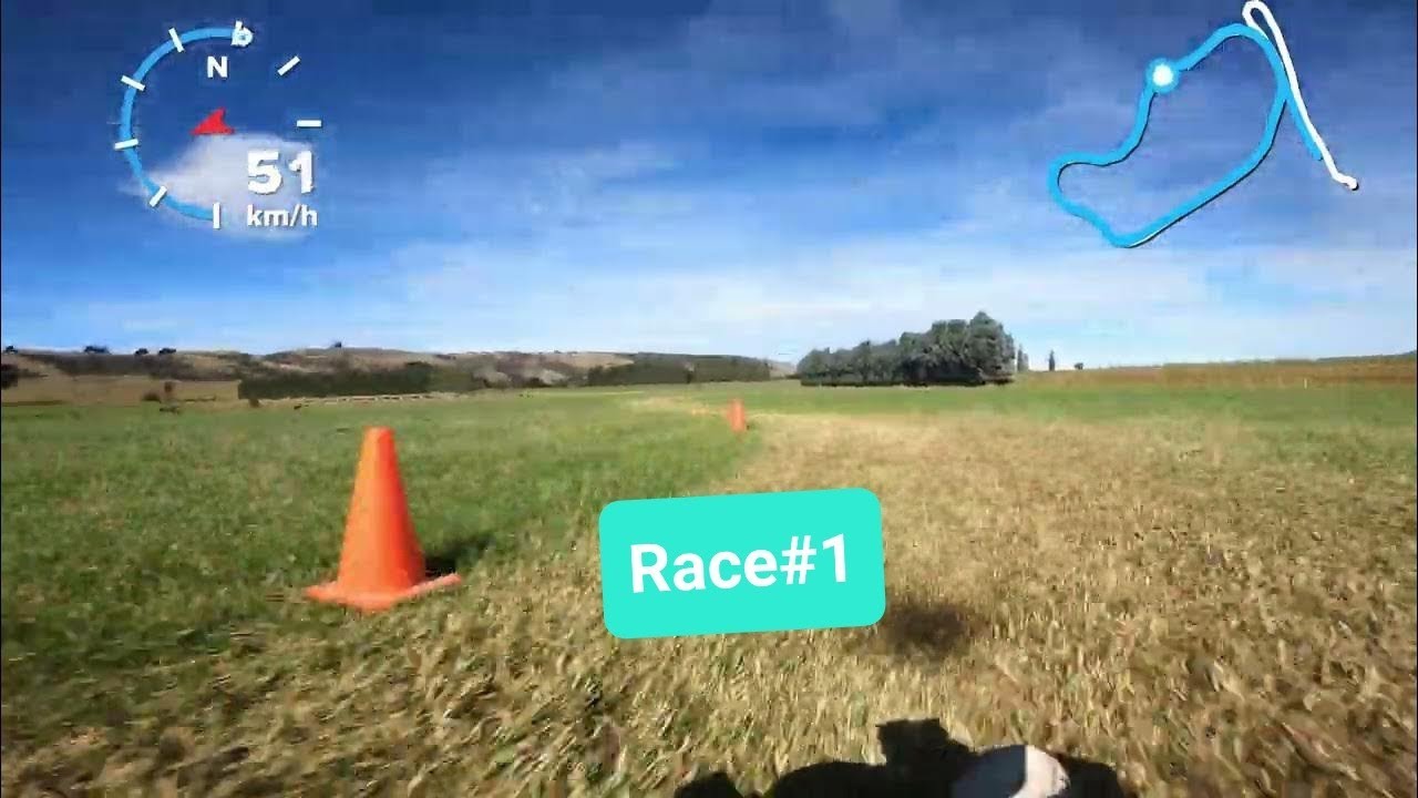 Dunedin Grass Go Kart points race in Owhiro #1 - YouTube