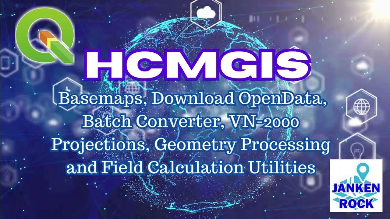 HCMGIS in QGIS - YouTube