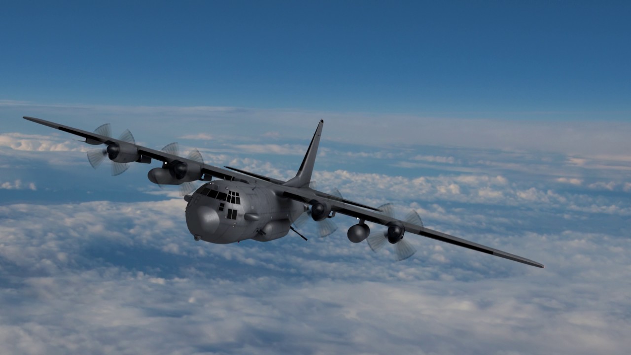 AC 130 3D animation test ( Adobe After Effects CC + Element 3d) - YouTube