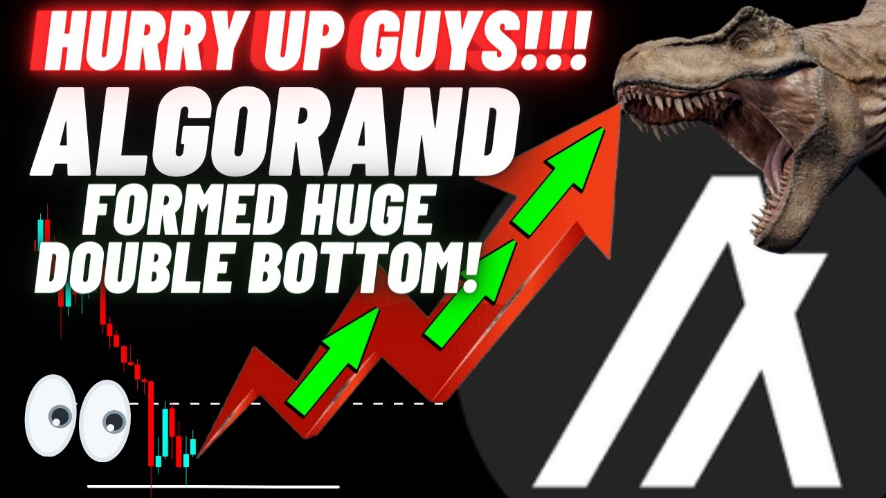 Hurry Up Guys!!! Algorand (ALGO) Formed Huge Double Bottom - YouTube