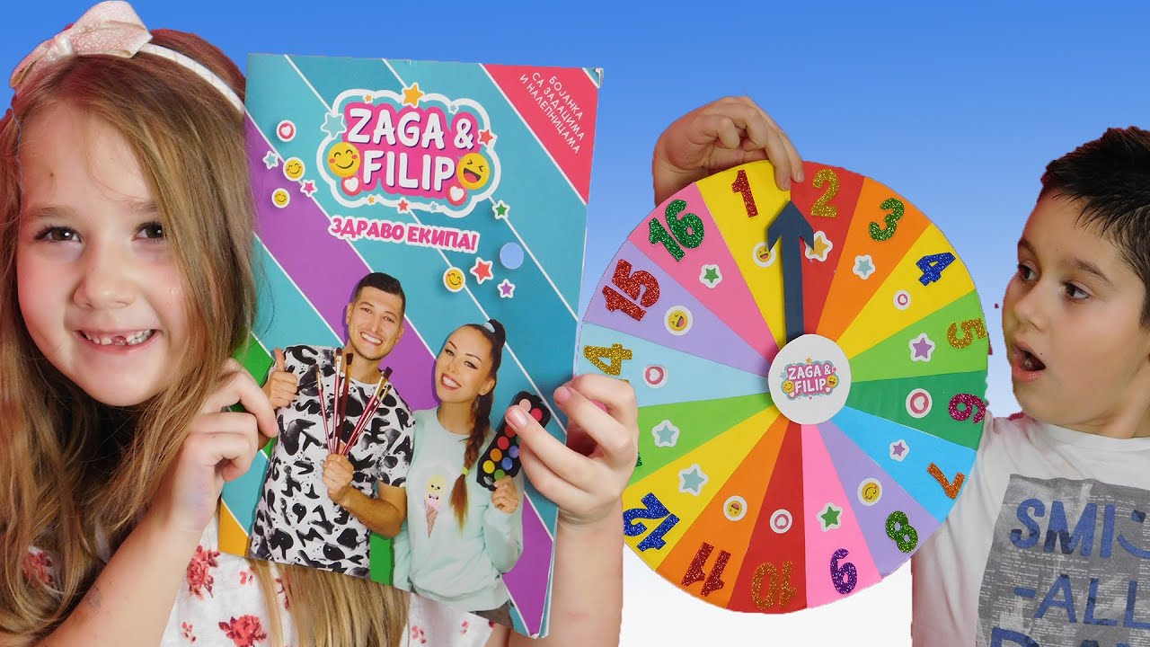 ZAGA I FILIP BOJANKA CHALLENGE I KRUG SREĆE 🌟HRISTINA KANAL🌟 - YouTube