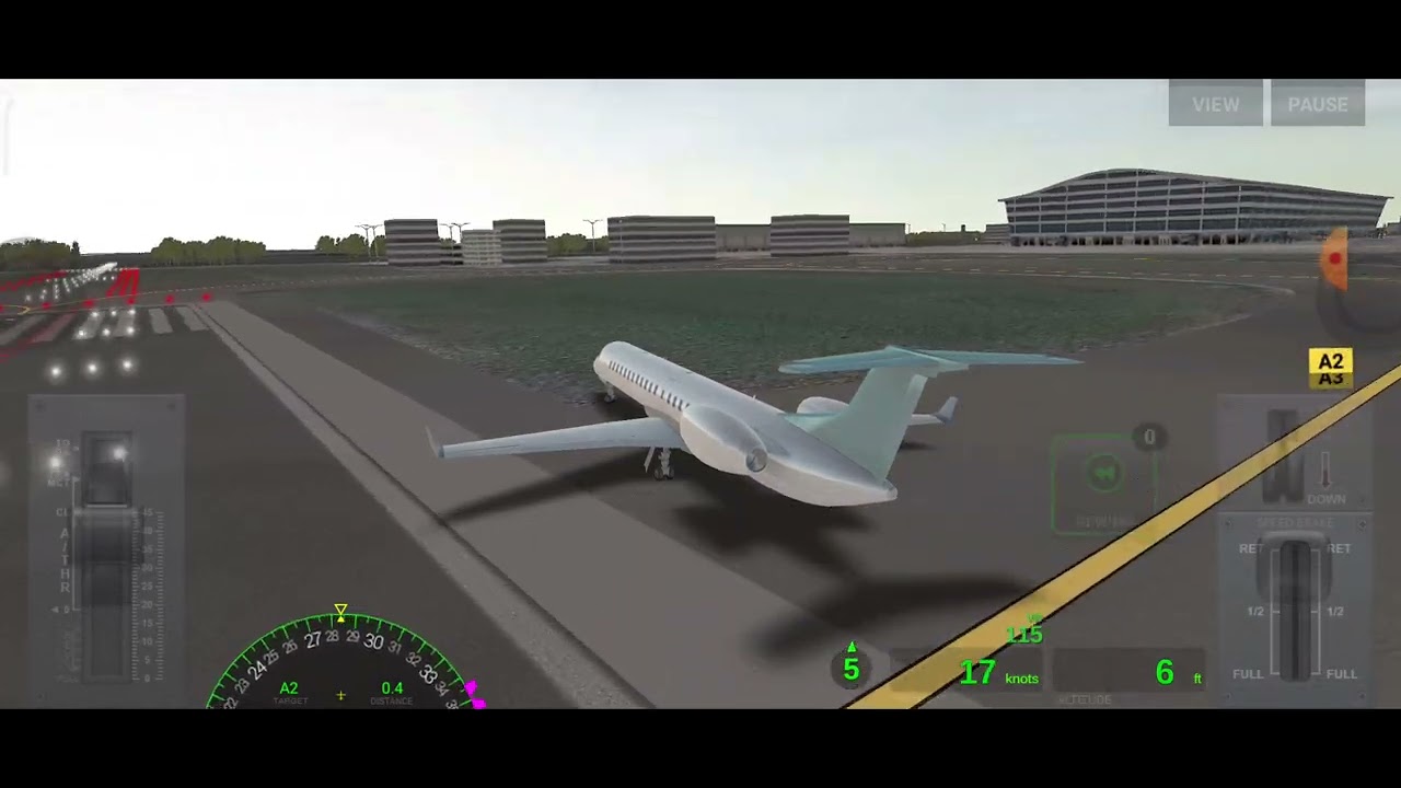 AIRLINE COMMANDER#MOVING TO TAKE OFF PATH#NEW FLIGHT #WAITING FOR ...