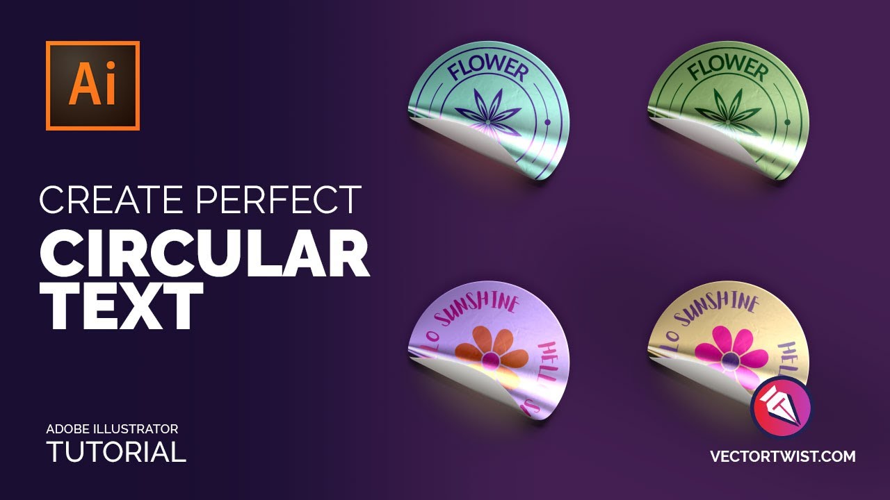 Creating Perfectly Aligned Circular Text in Illustrator for ...
