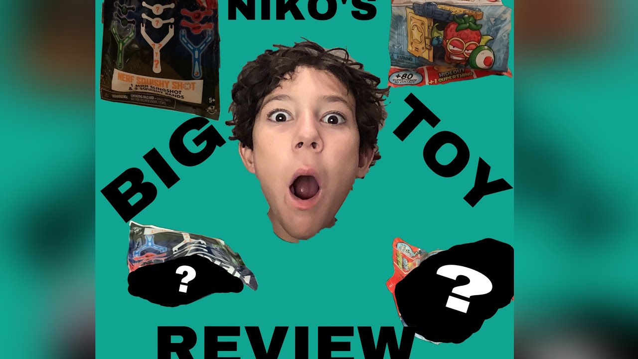 NIKO’S TOY REVIEW REVIEWS SUPERTHINGS AND OTHER TOYS - YouTube