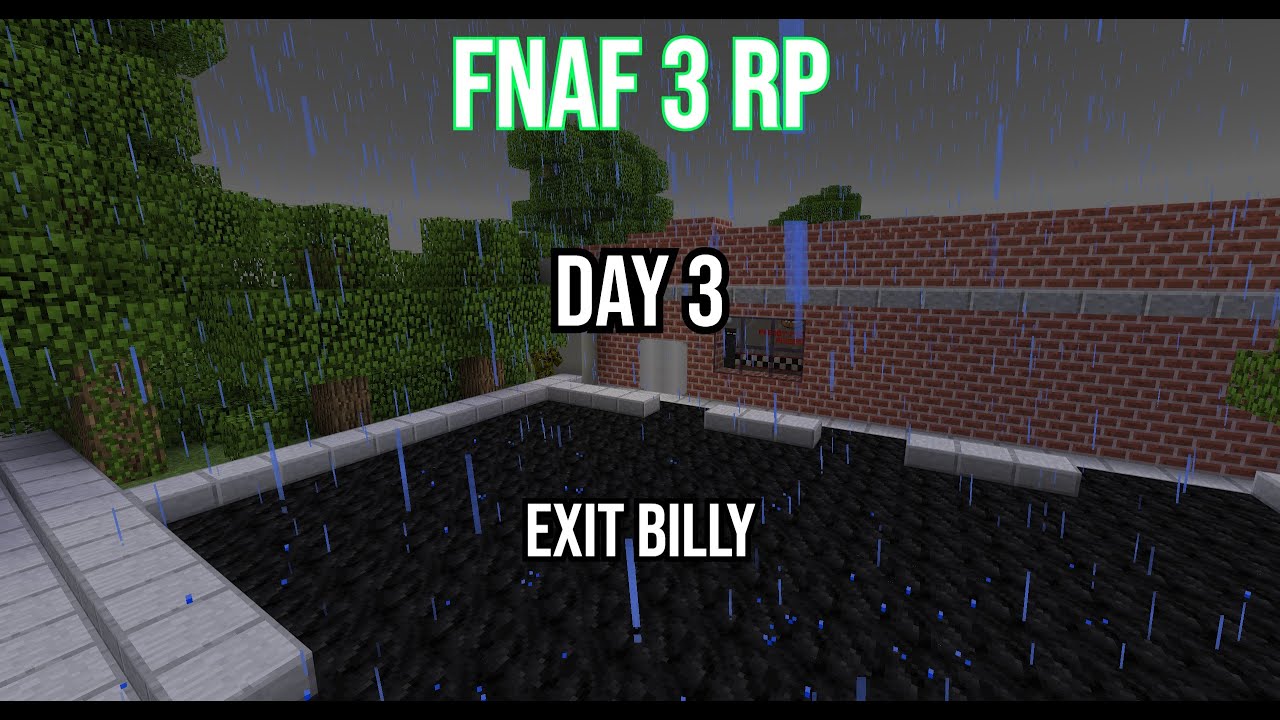 FNAF 3 RP: Day 3 | Exit Billy - YouTube