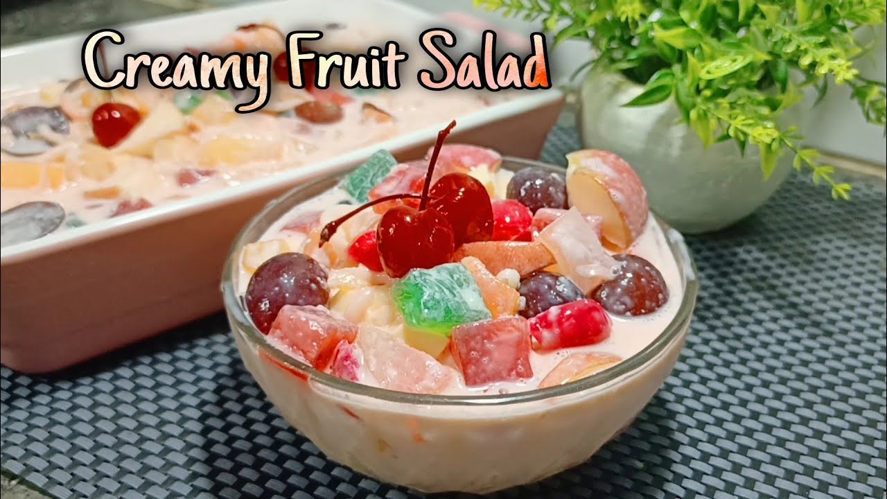 Fruit Salad Recipe Filipino-Style (Perfect for Christmas Dessert ...
