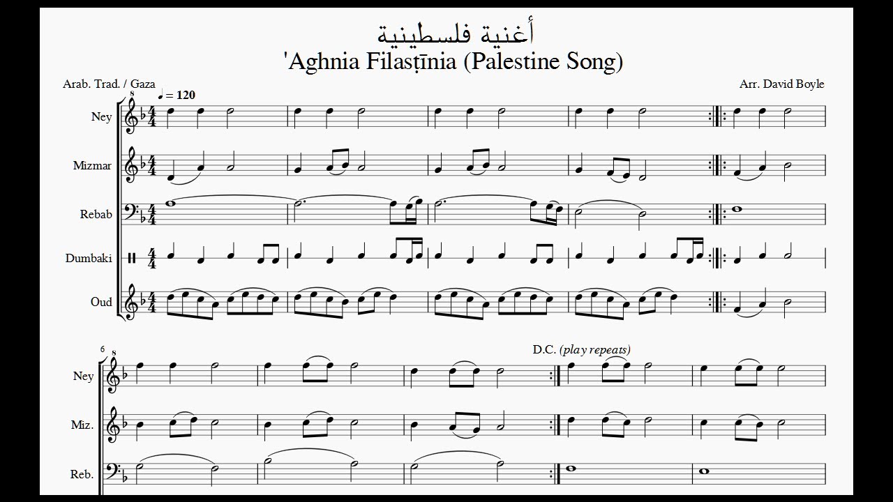 Palestine Song (Instrumental) - YouTube