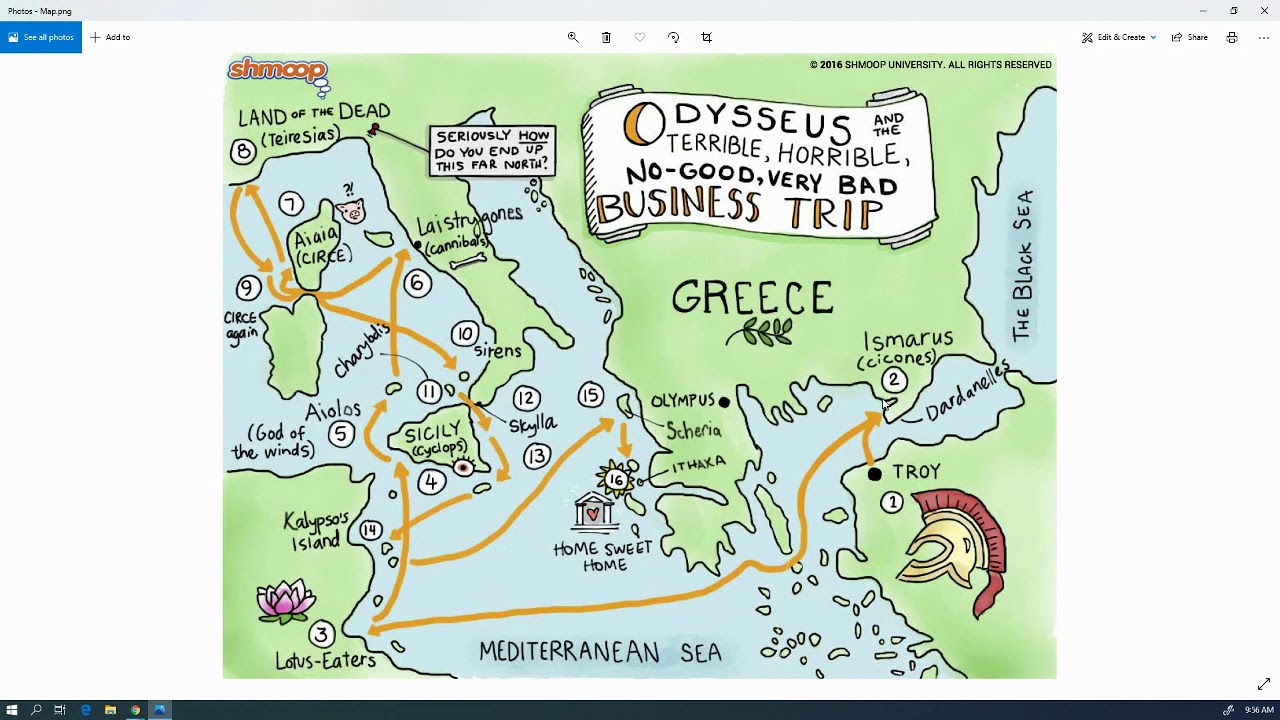 The Wanderings of Odysseus Part 1 - YouTube
