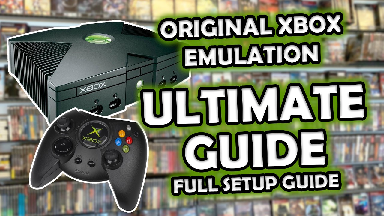 Original Xbox Emulation Ultimate Guide - XEMU Emulator - YouTube