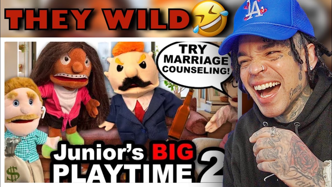 SML Movie: Junior's Big Playtime 2 [reaction] - YouTube