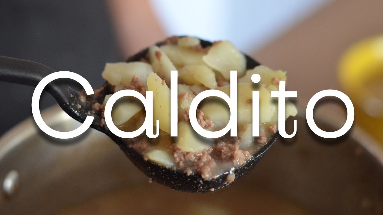 CLASSIC, EASY Caldito Recipe -- New Mexican "Poor Man's Stew" - YouTube