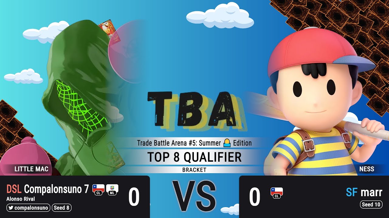 TBA #5: Summer 🌅 Edition - Singles - Top 8 Q- DSL|Compalosuno7 vs SF ...