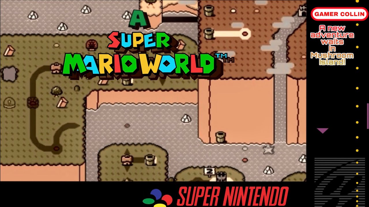 A Super Mario World Top Top Secret levels: Chocolate hills - YouTube
