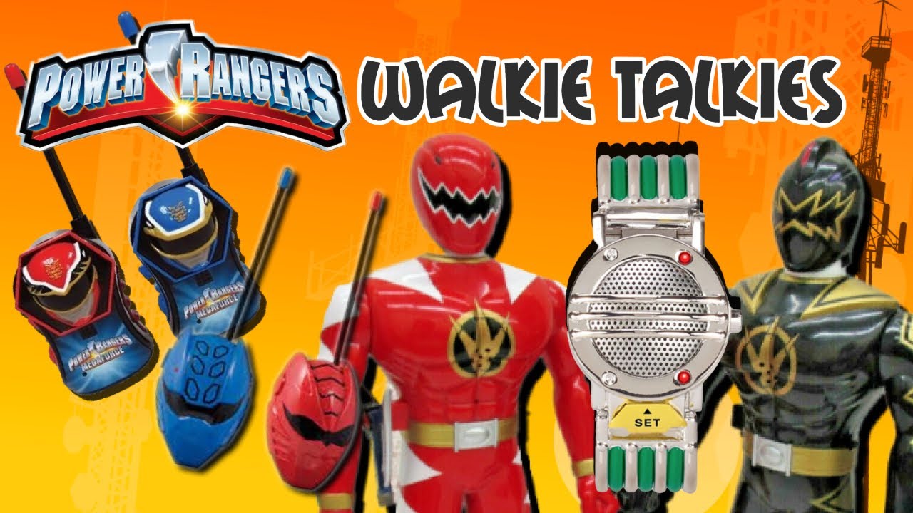 The Greatest Form of Communication: Power Rangers Walkie Talkies! - YouTube