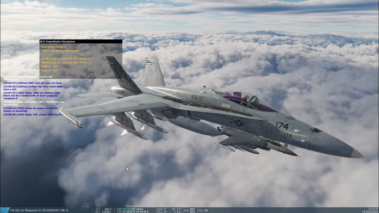 f18 MONTAGE DCS - YouTube