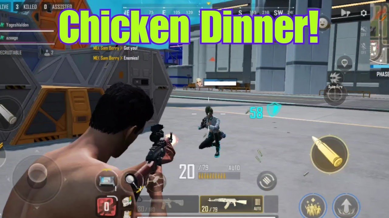 NEW STATE Mobile - I Got Chicken Dinner! - YouTube