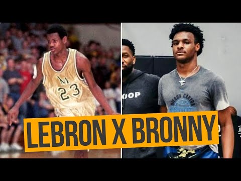 Lebron x Bronny - Young King x King 👑 - YouTube