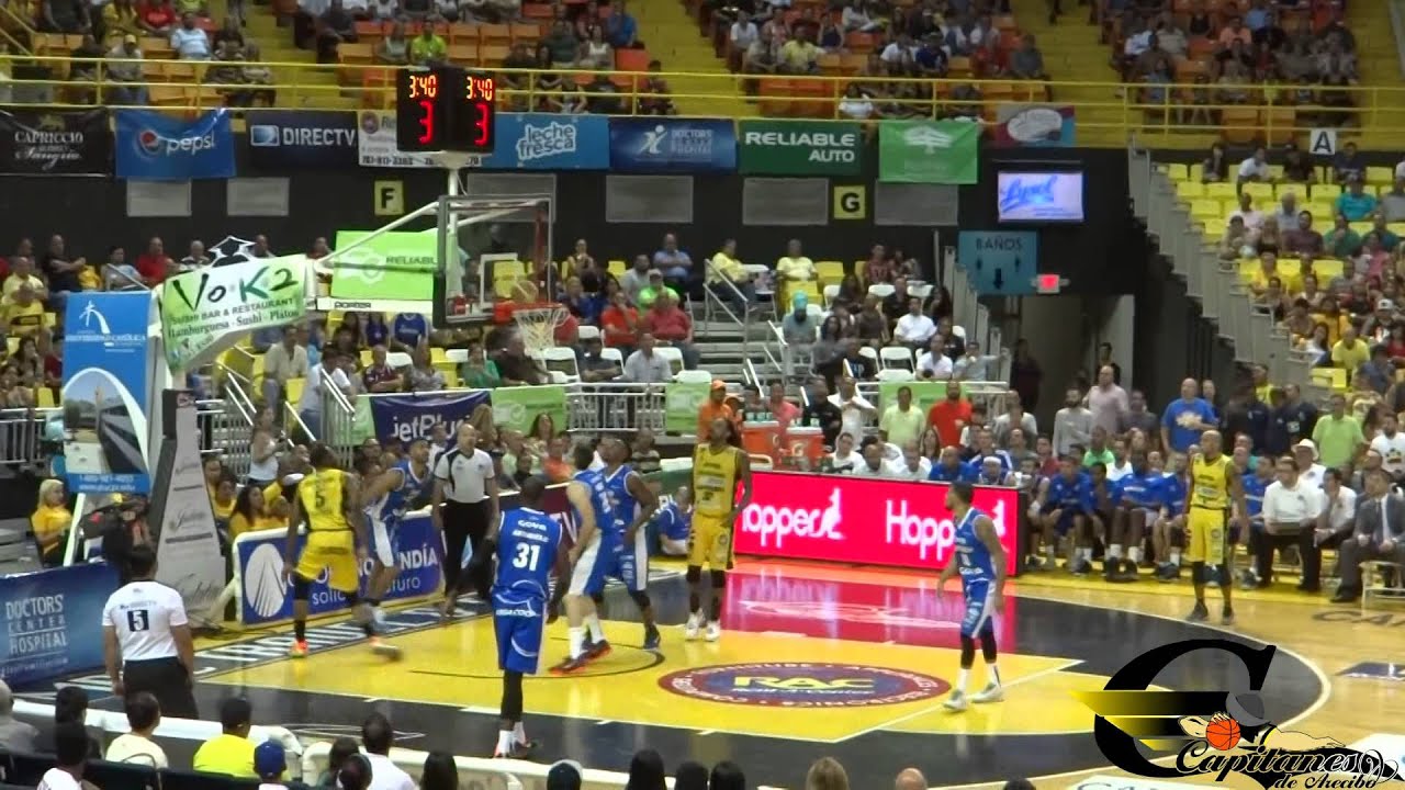 BSN CAPITANES JUEGO FINAL DE L SERIE SEMIFINAL 2015 - YouTube