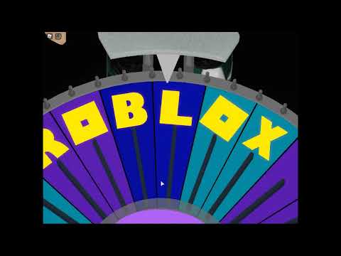 roblox wheel of fortune bonus round #1 - YouTube