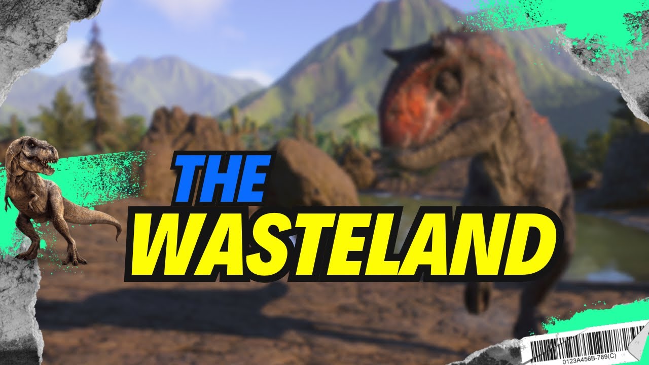 Jurassic World Evolution 2, how to build a wasteland enclosure. - YouTube