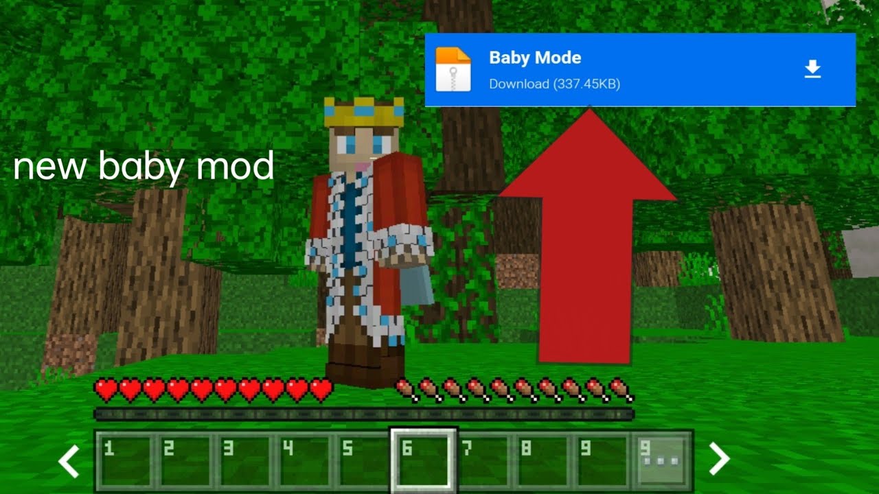 How to download baby mod in Minecraft new varjan in mcpe #video - YouTube
