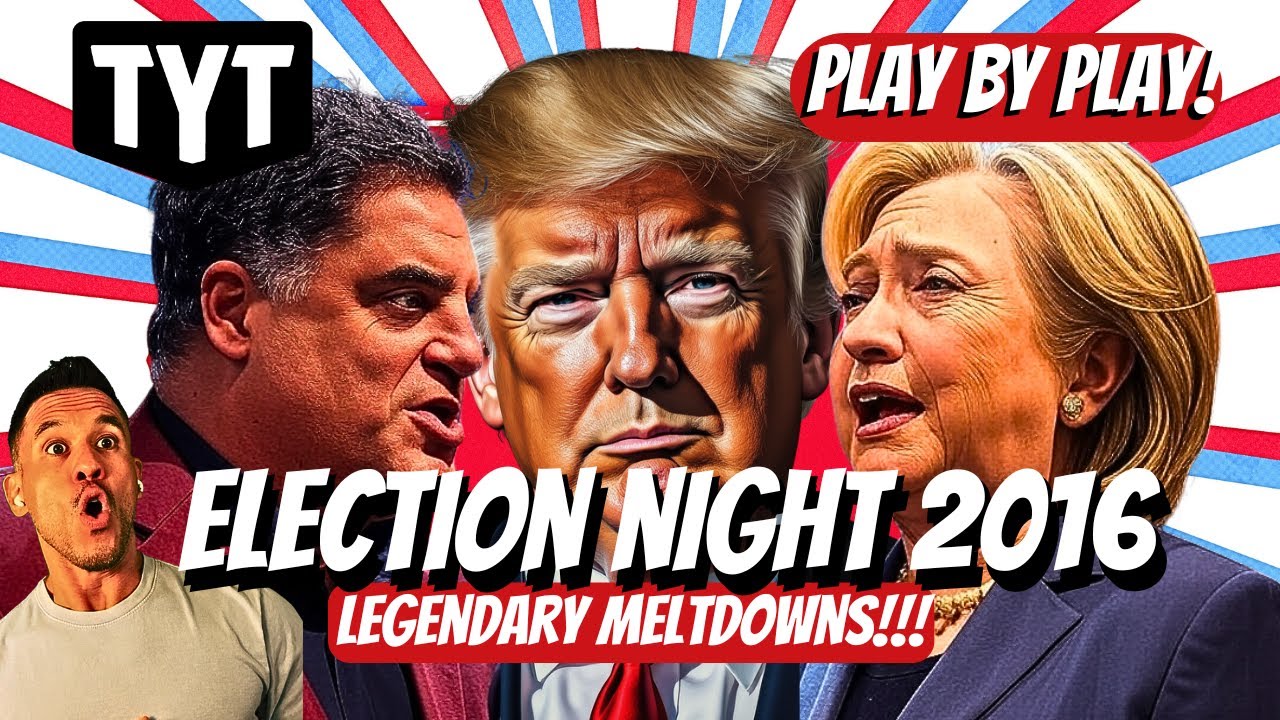 The Young Turks 2016 Election Night Meltdown: Trump vs TYT Cenk Drama ...