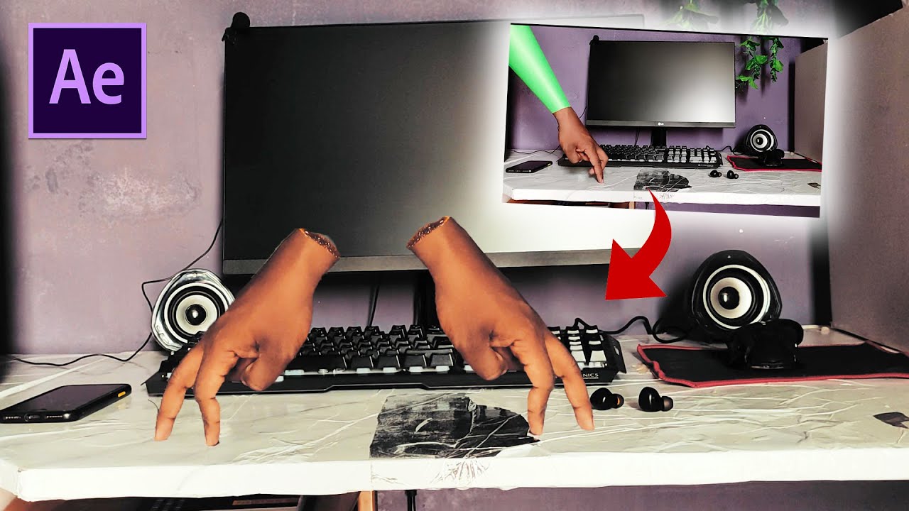 Horror Hand VFX Tutorial in Adobe After Effects | After Effects VFX ...