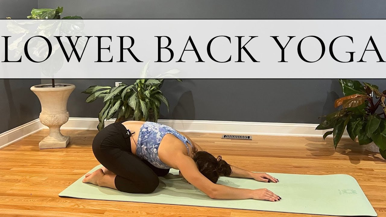 Easy Lower Back Yoga! - YouTube