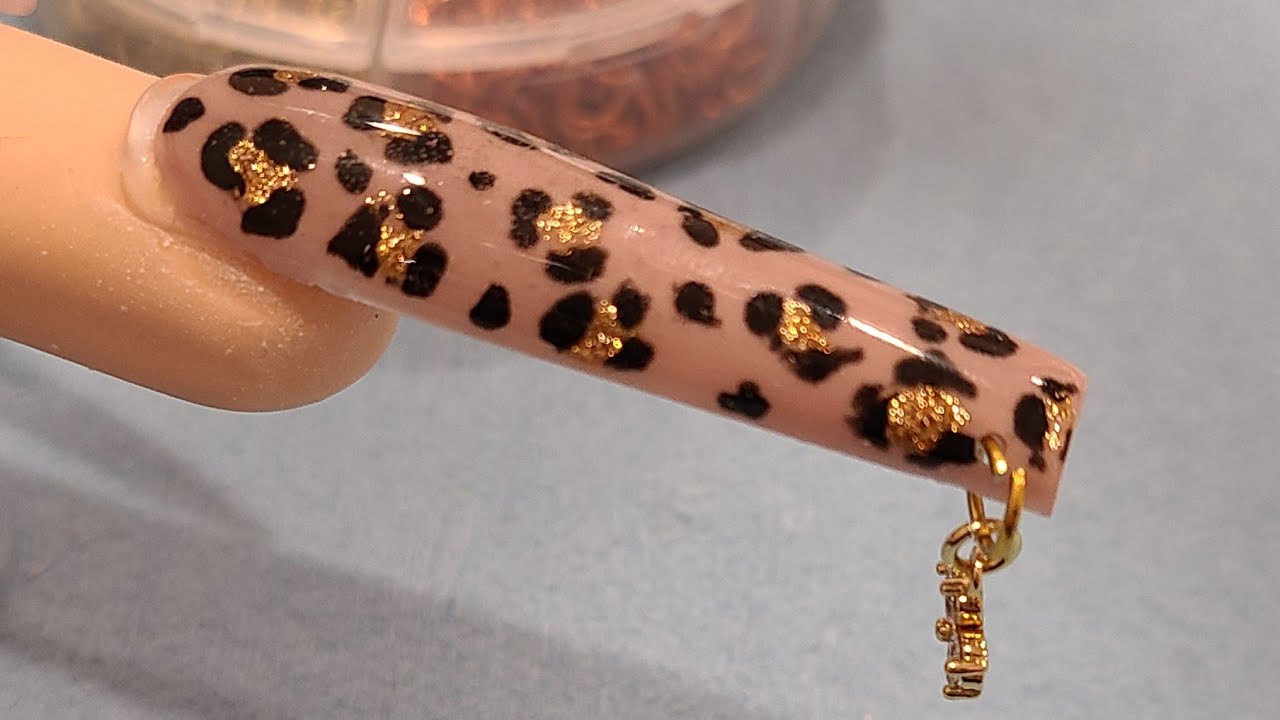 Easy Leopard Print TUTORIAL - YouTube