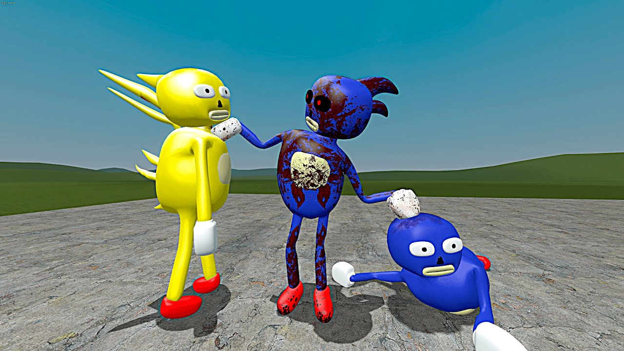 PLAYING AS CURSED SONIC EXE VS ALL 3D SANIC CLONES MEMES in GMOD - YouTube