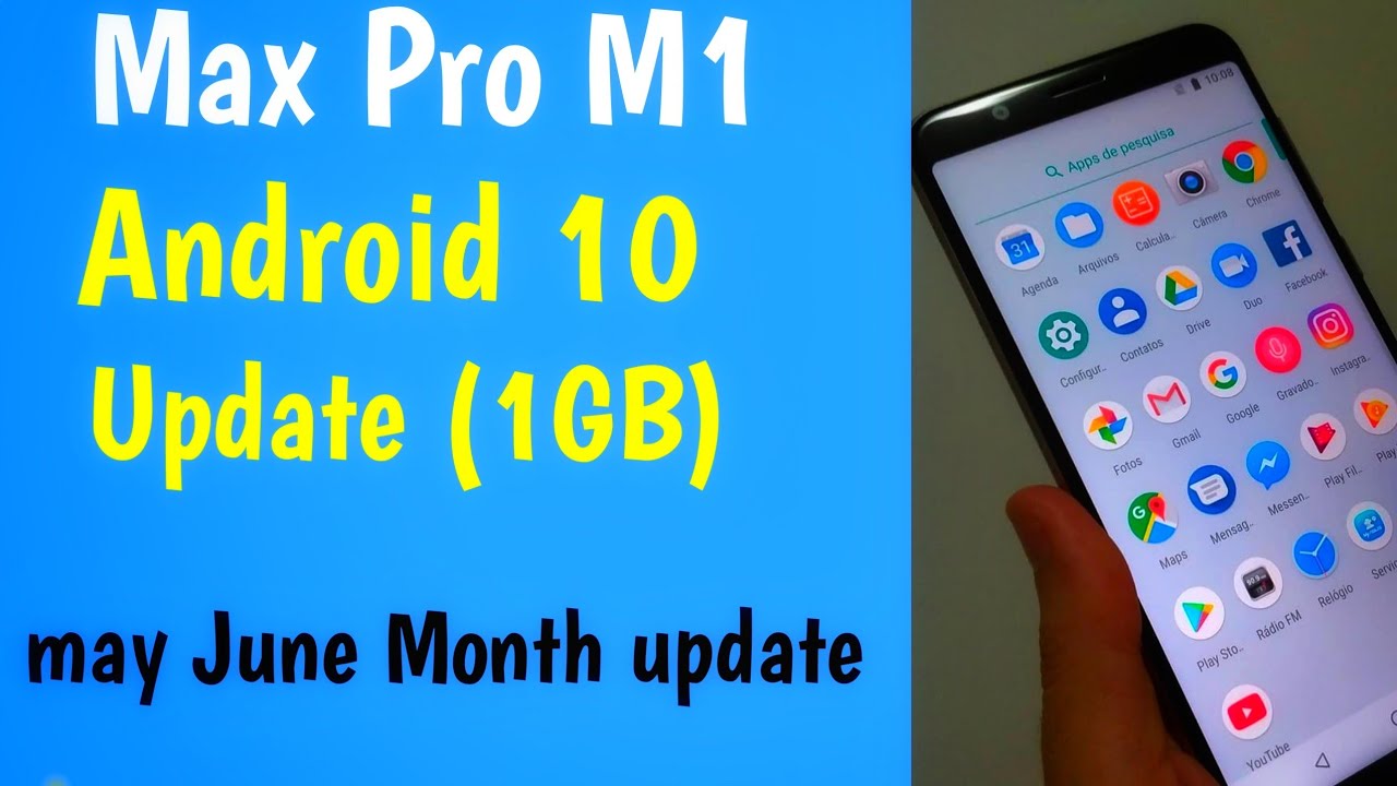 Max Pro M1 Android 10 update (1GB) | May update Finally - YouTube