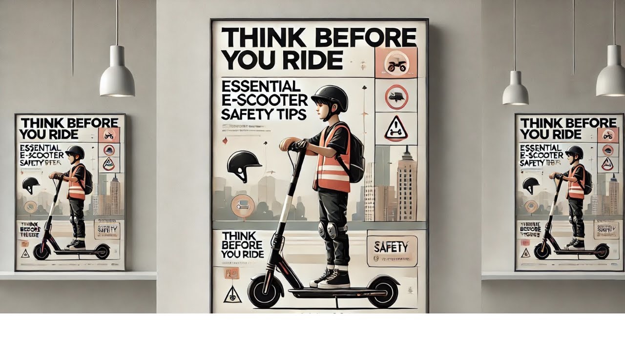 "Think Before You Ride: Essential E-Scooter Safety Tips" - YouTube