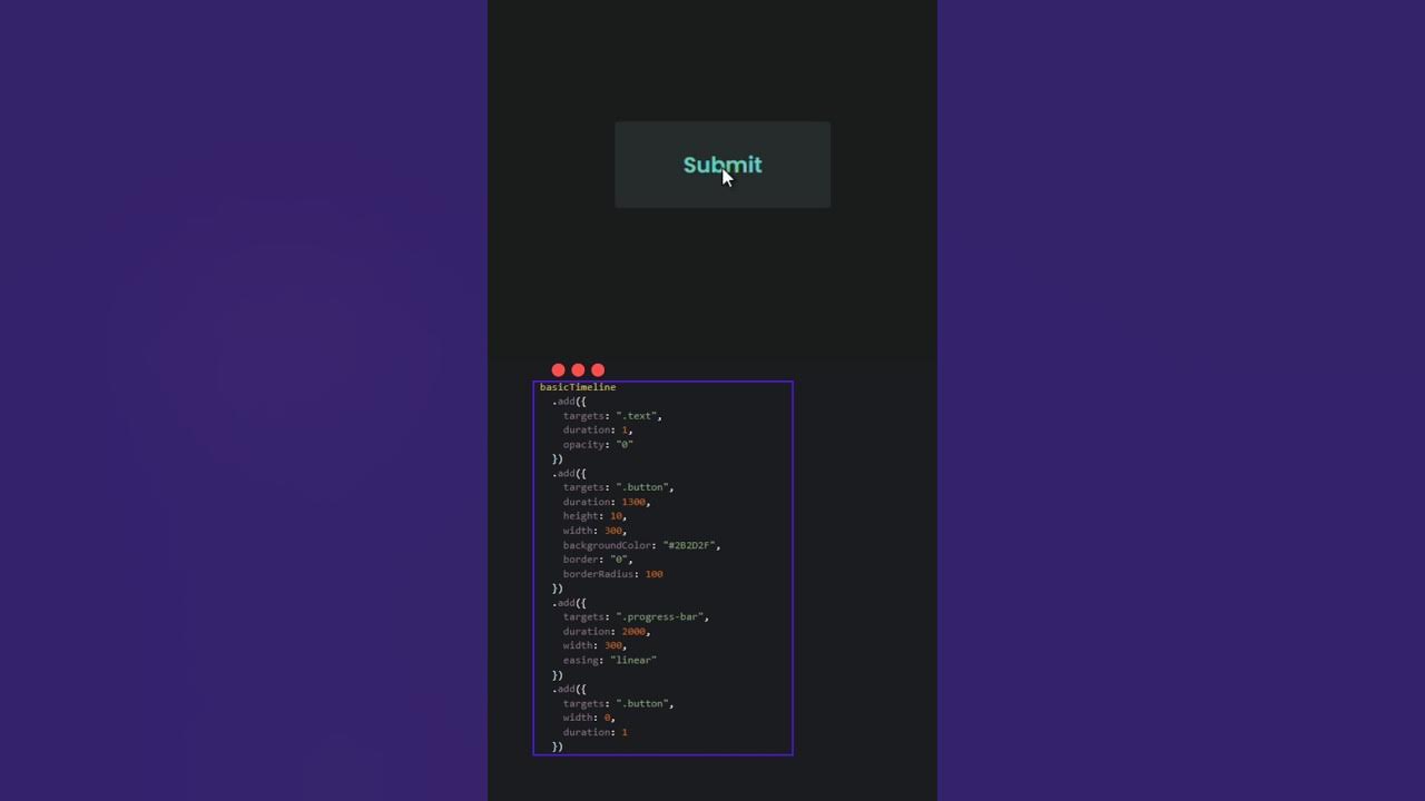 Css Animated Submit Button Coding Webdesign Ytshorts Shorts