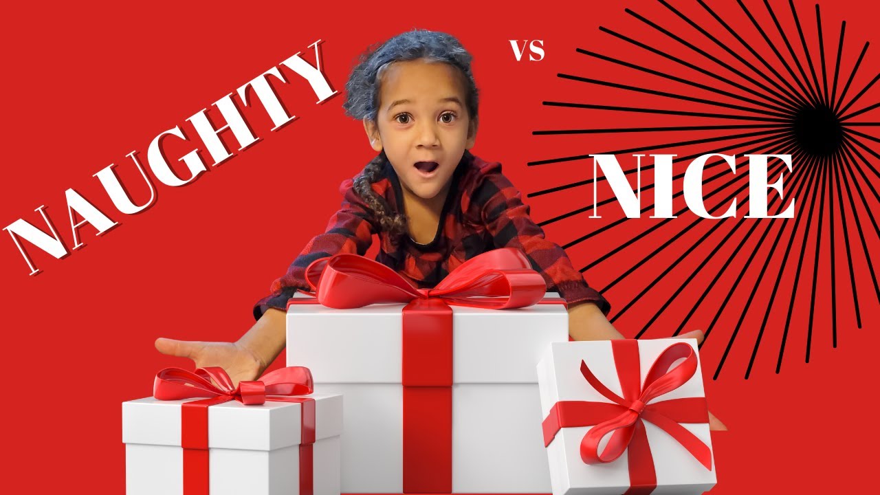 Naughty or Nice Christmas Present Challenge| Christmas Day - YouTube