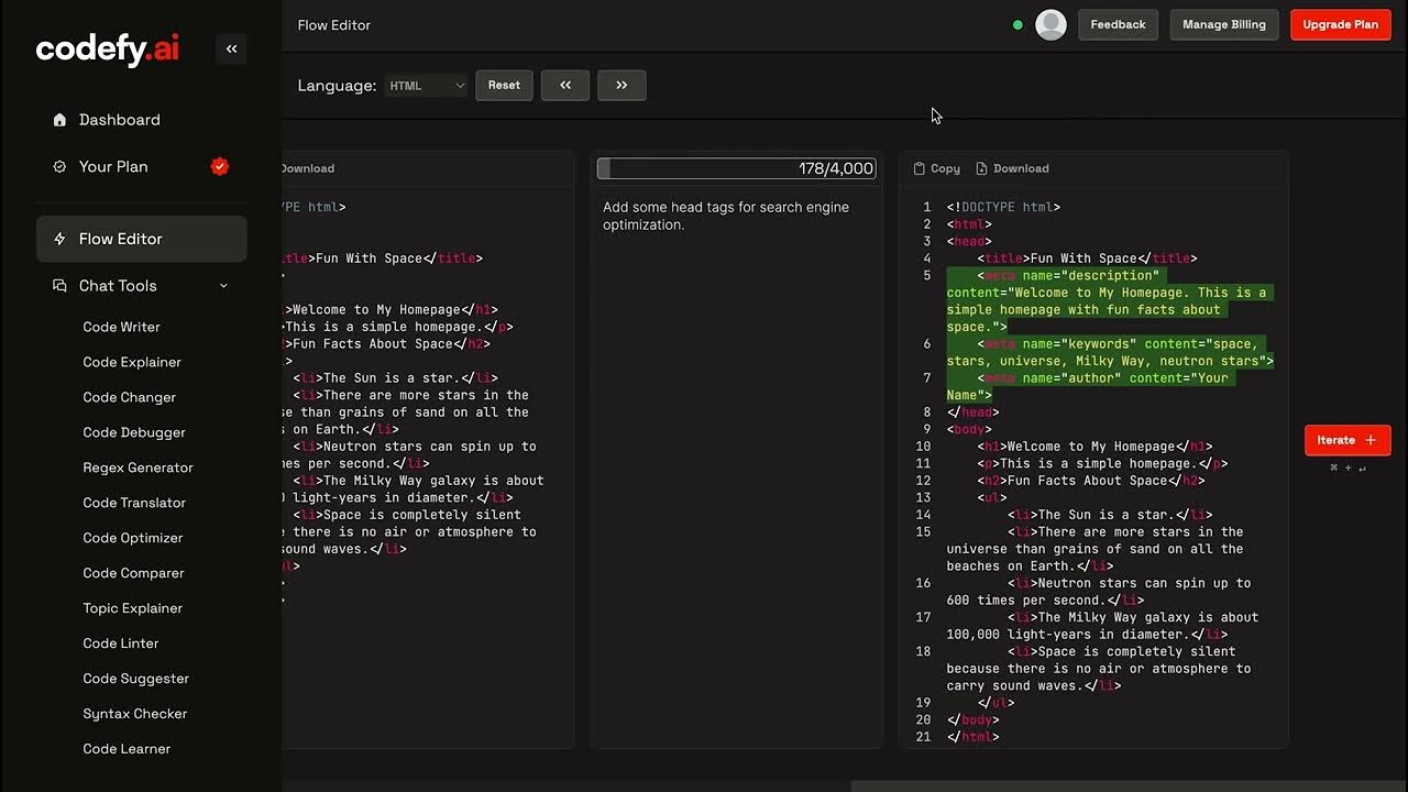 codefy.ai – Flow Editor - YouTube