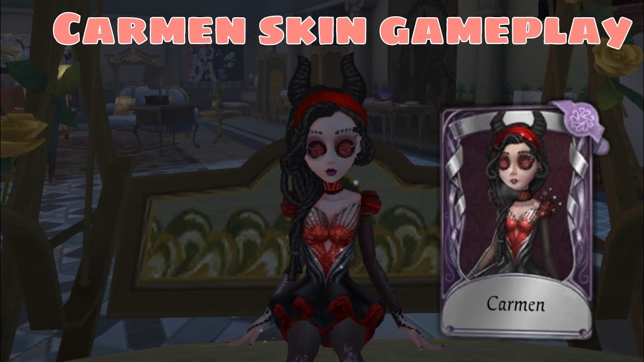 Carmen skin gameplay Identity v - YouTube