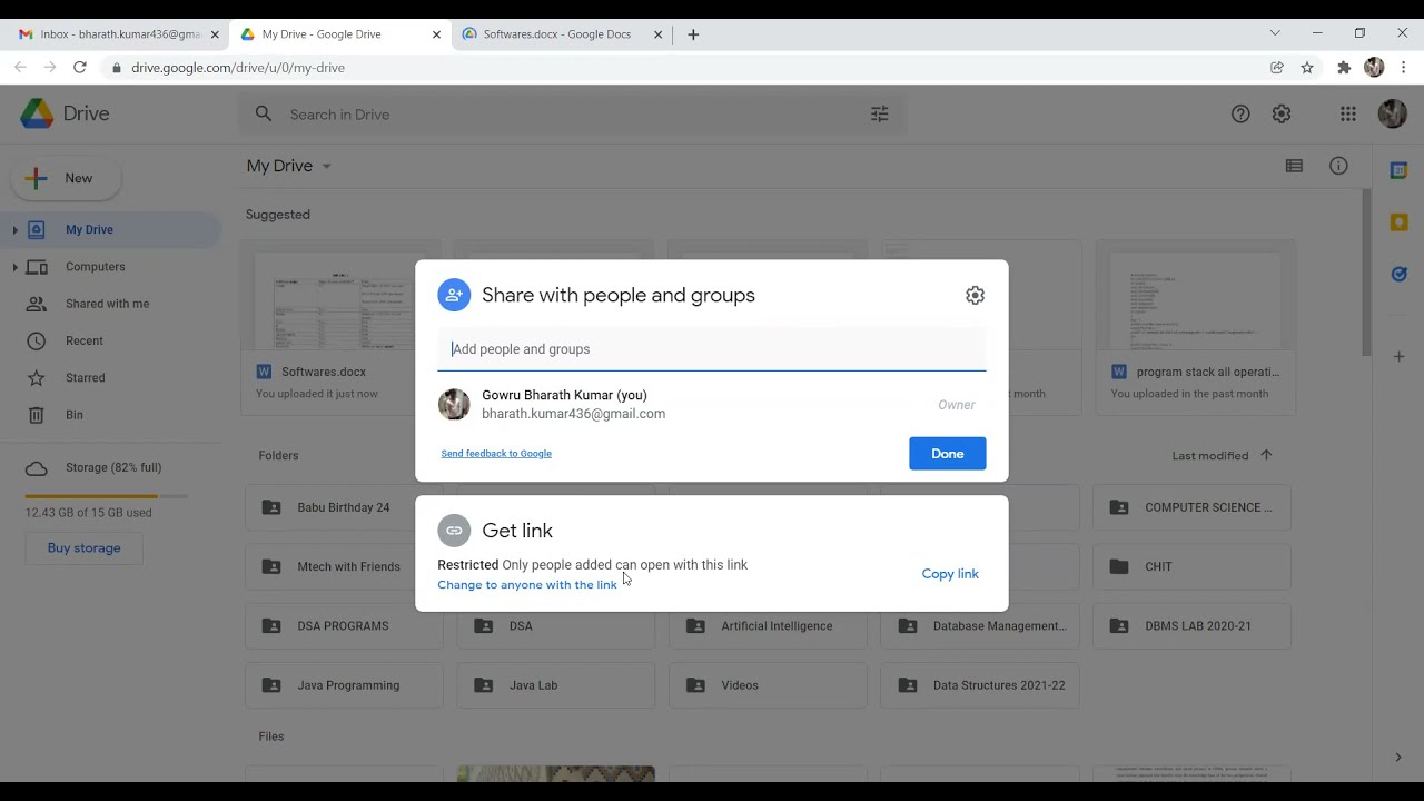 How To Upload A File To Google Drive And Send The Link YouTube How To Upload A File To Google Drive And Send The Link YouTube