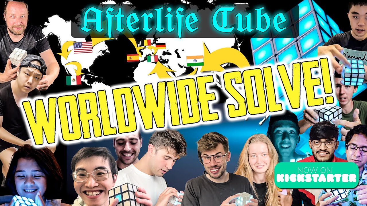 Worldwide solve of an otherworldly challenge - Afterlife Cube - YouTube