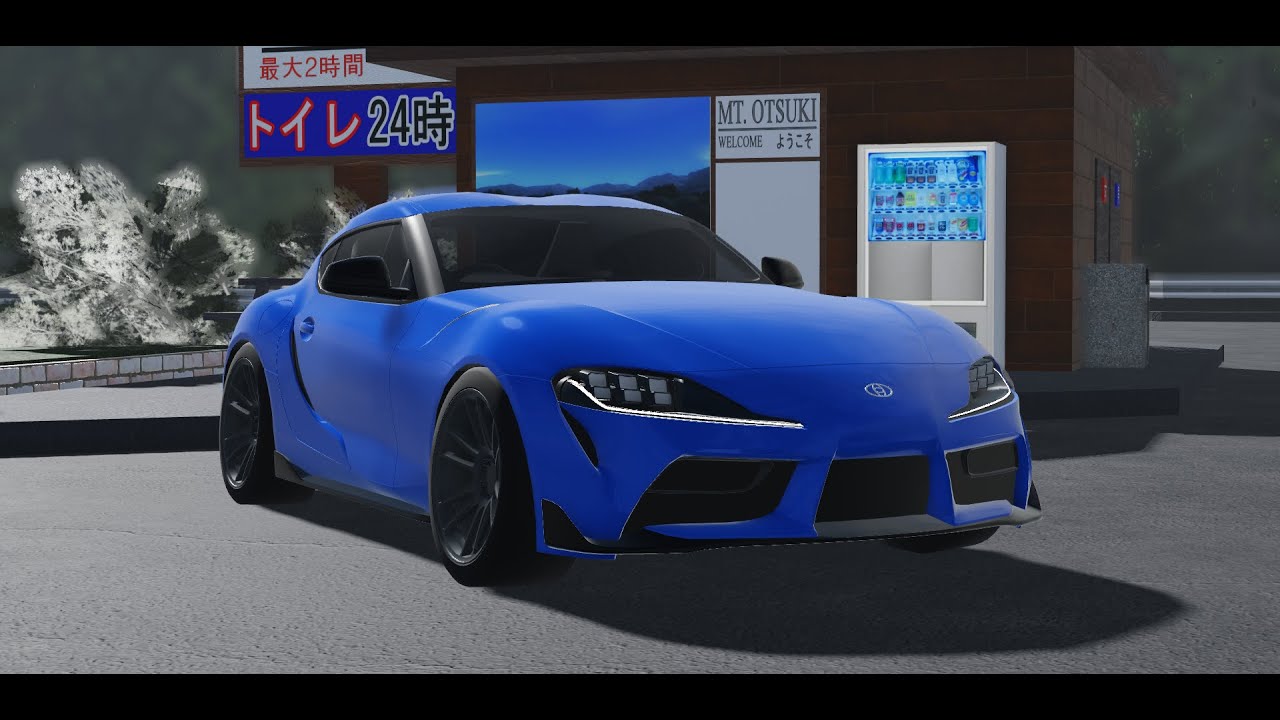 A Tier 4 TUNED Supra time attack run in Midnight Racing Tokyo Roblox ...