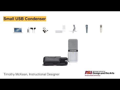 What's the Best Microphone for teaching online? - 04 Small USB Condenser