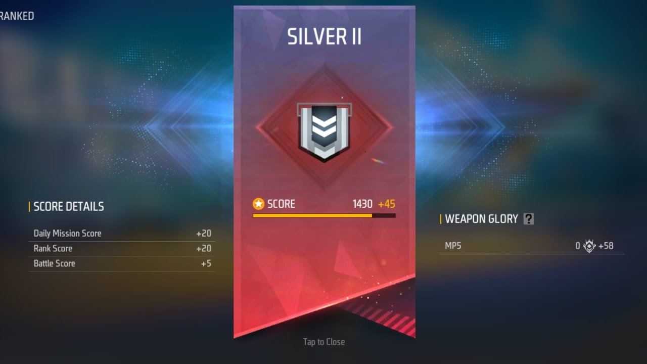 Silver II Rank Push Completed!😱 Free Fire BR Ranked Gameplay"#Freefire ...