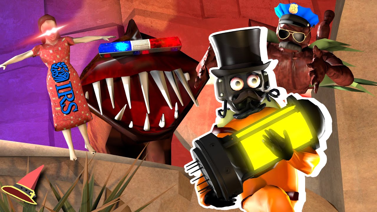 Escaping the IRS agents because I didn't pay my taxes - YouTube