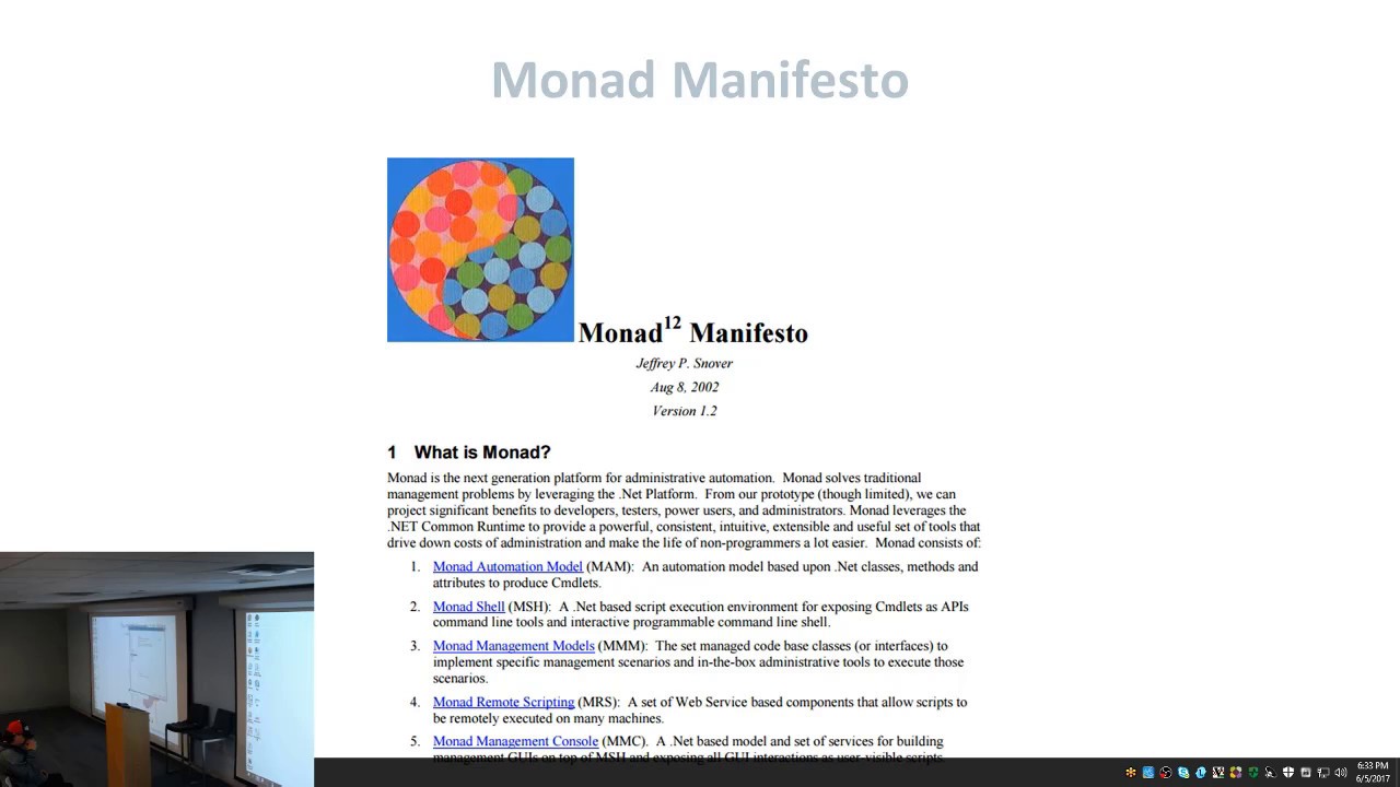 Jeffrey Snover - PowerShell: Where we are and where we are going - YouTube