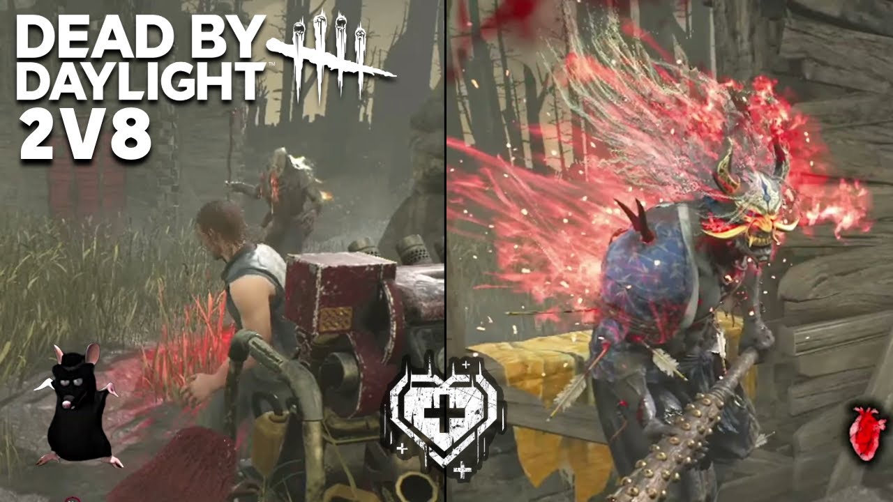 2v8 contra Blight e Oni - Dead by Daylight - YouTube