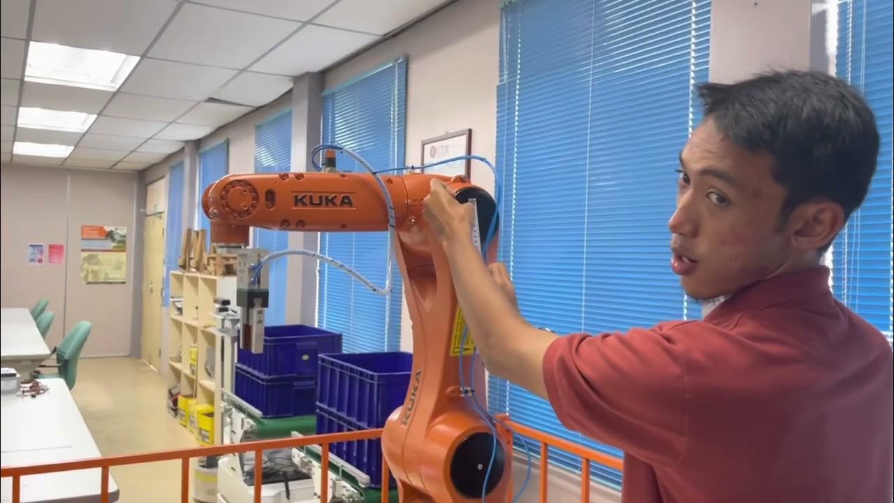 DH parameter using Kuka Robot Arm - YouTube