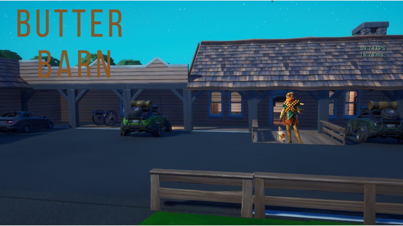 How to Make the Butter Barn in Fortnite Creative - YouTube