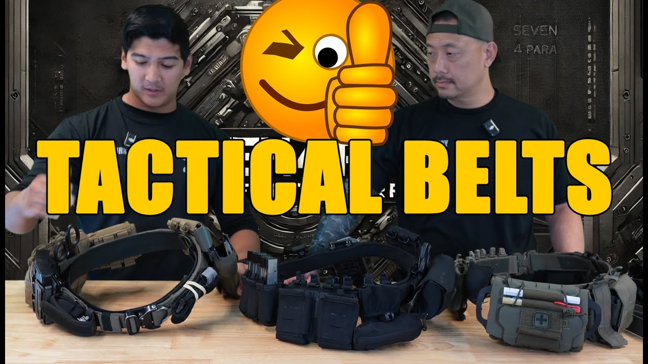 Tactical Belt Setup - YouTube