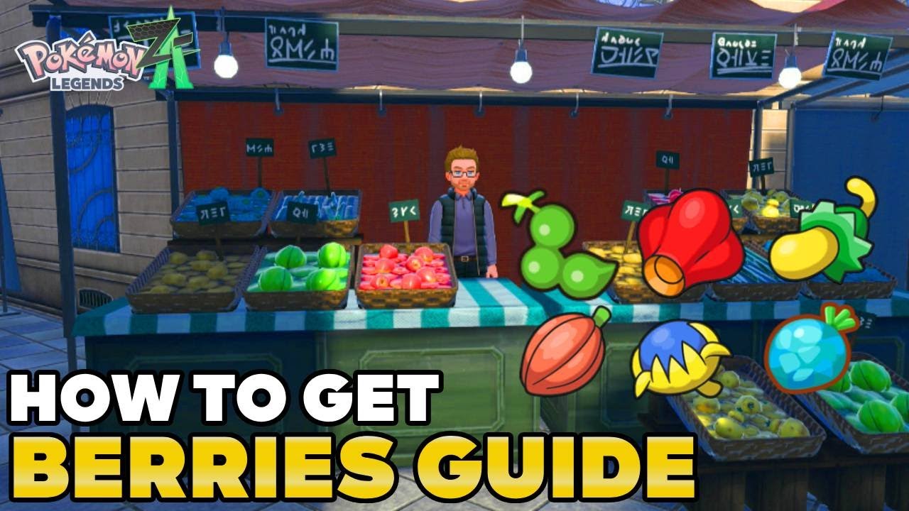 How To Get Berries In Pokemon Legends Z-A - YouTube